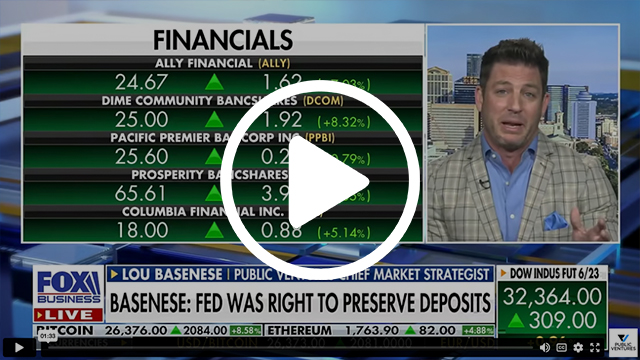 Contagion from SVB failure winding down - MDB Capital